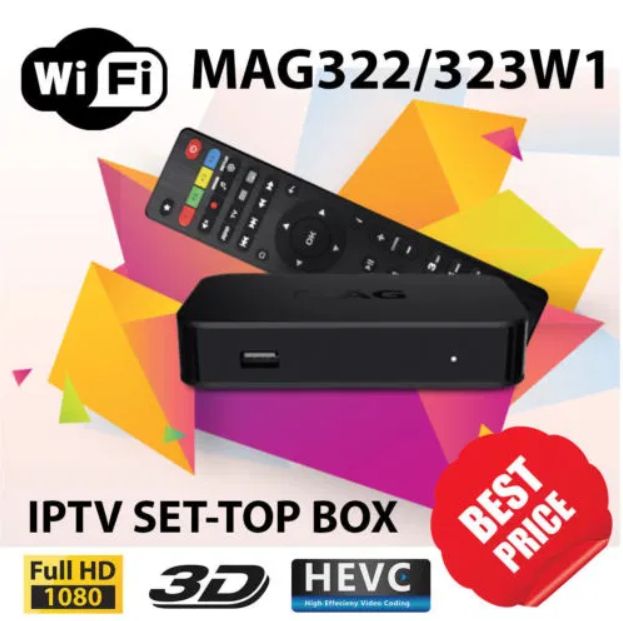 MAG 322/323 IPTV Set-Top box - Digital Vision